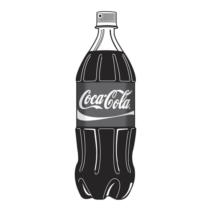 1 Liter Coke Bottle