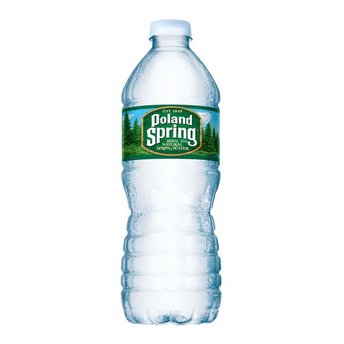Poland Spring Natural Spring Water 16.9 fl oz 40 Bottles | Beverage ...