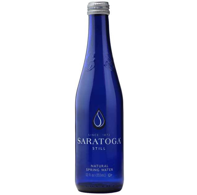 Saratoga - Spring Water - 12 oz (12 Glass Bottles) | Beverage Universe